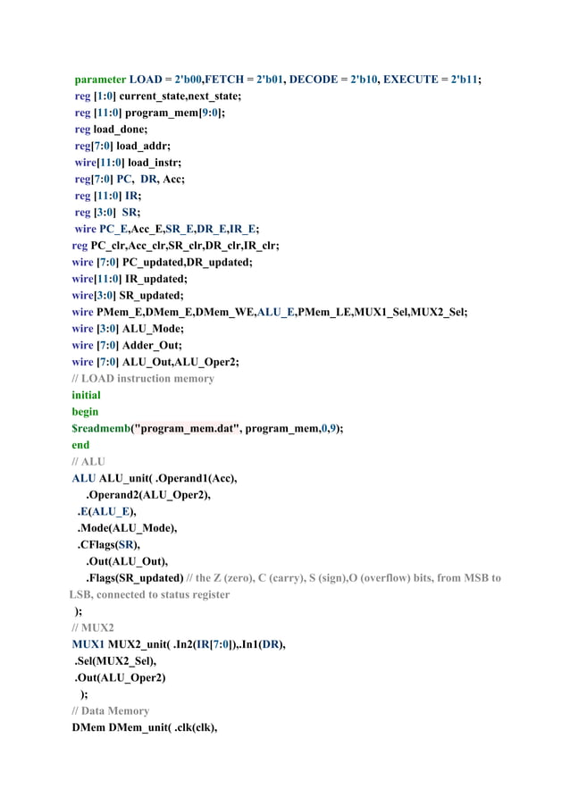 Design of microcontroller CPU.pdf | Programming Languages | Computing