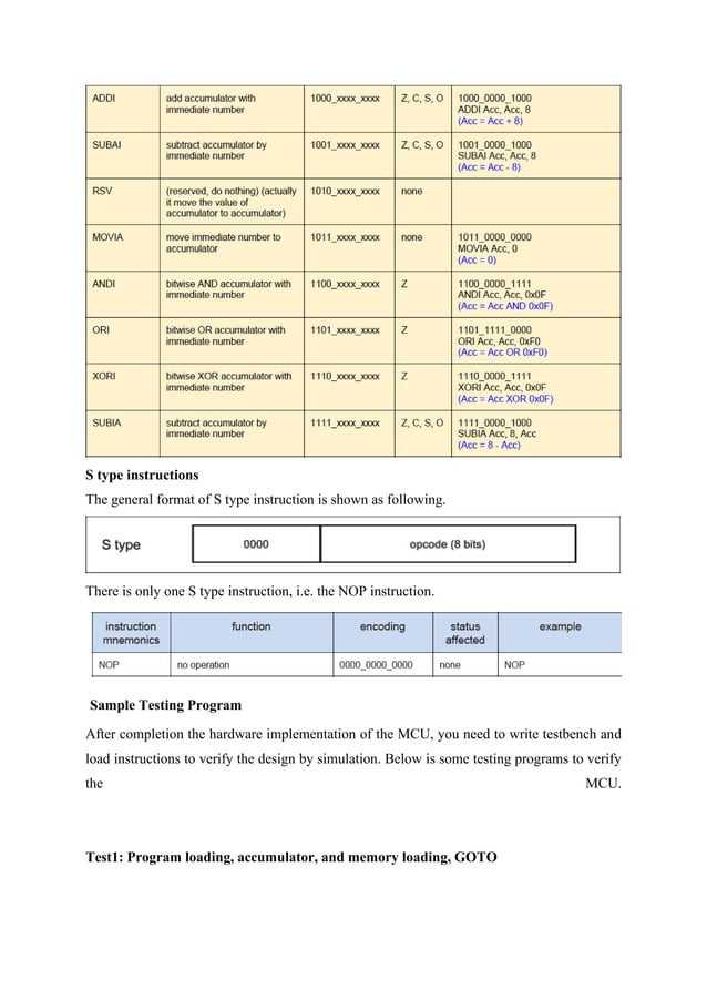 Design of microcontroller CPU.pdf | Programming Languages | Computing