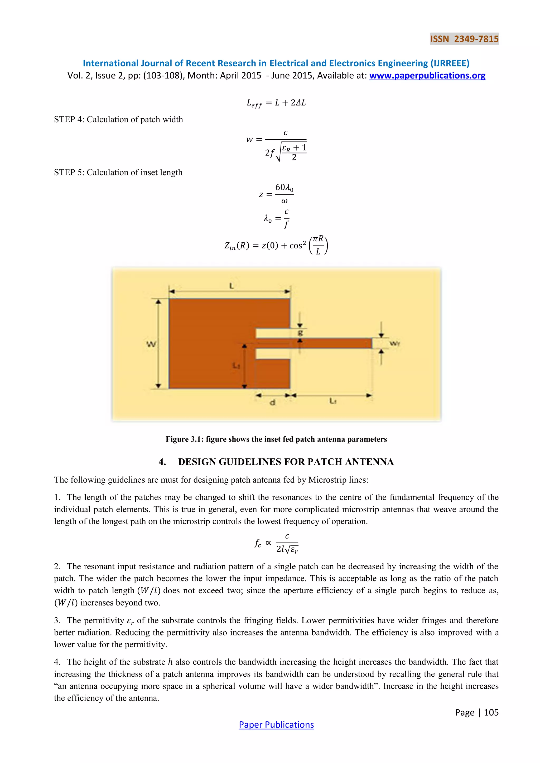 Design Of Micro Strip Patch Antenna Array Pdf 