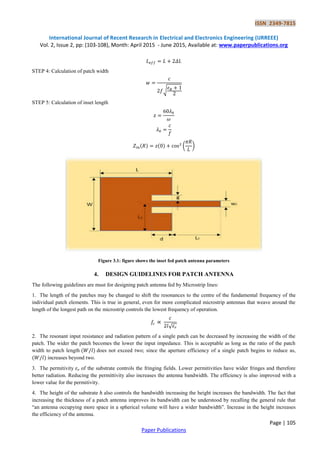 Design of Micro Strip Patch Antenna Array | PDF