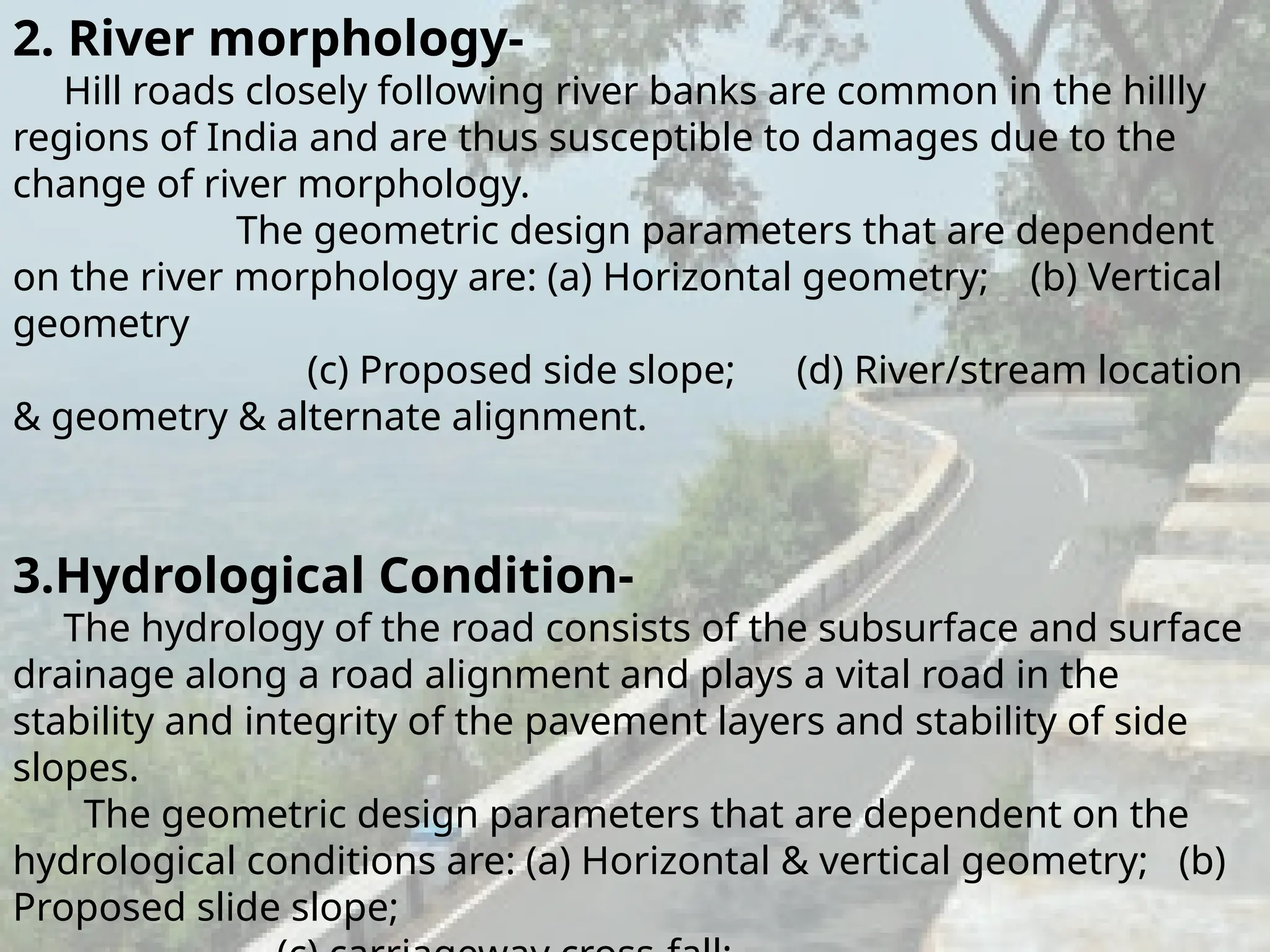 Design of various types of mountainous road.pptx