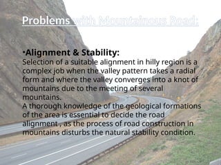 Design of various types of mountainous road.pptx