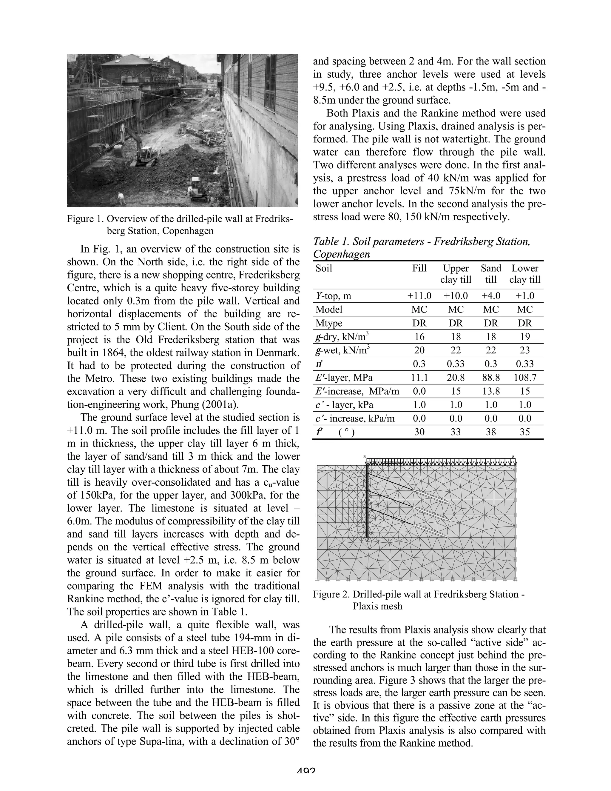 Design of multi-anchored_walls_for_deep (1) | PDF