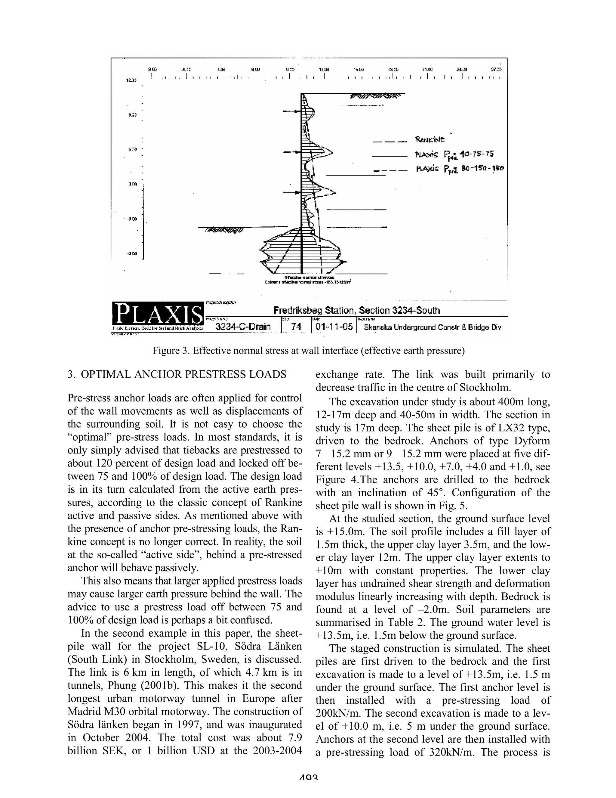 Design of multi-anchored_walls_for_deep (1) | PDF