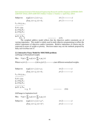 Design of multi objective cellular manufacturing | PDF