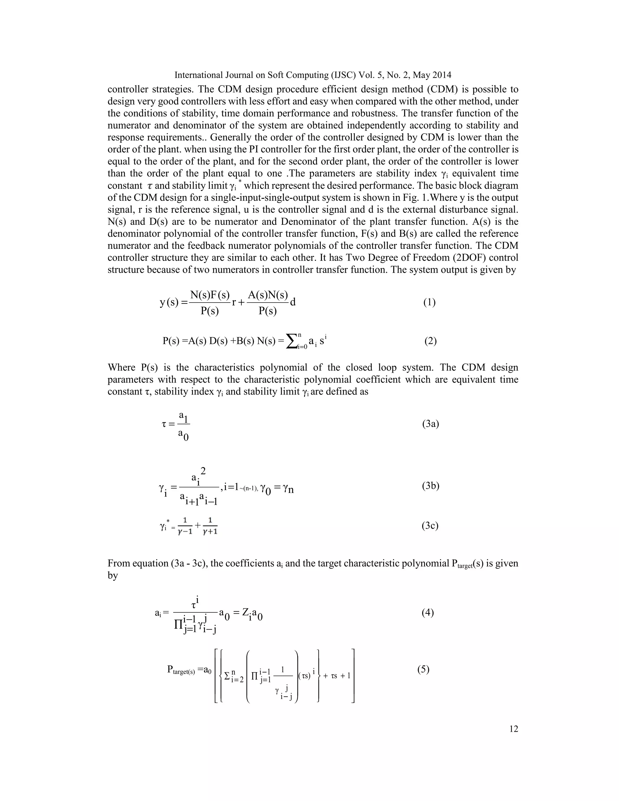 Design of multiloop controller for | PDF