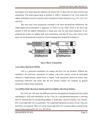 Design of open core protocol ocp | DOCX