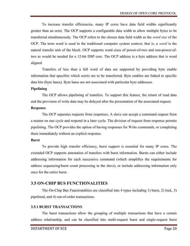 Design Of Open Core Protocol Ocp Pdf