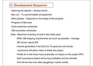 Design of openpit mining | PDF