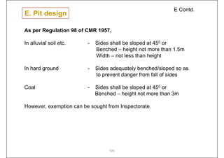 Design of openpit mining | PDF
