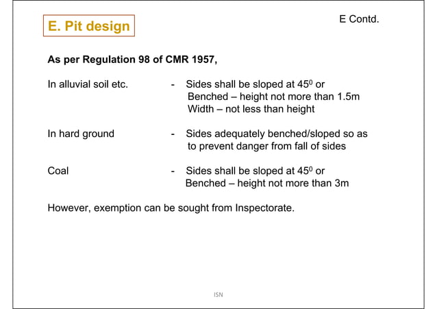 Design of openpit mining | PDF