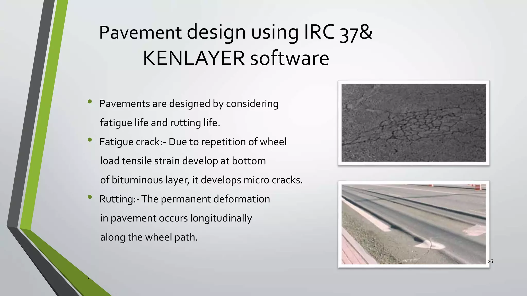 Design of pavement on subgrade soil by stabilization | PPTX