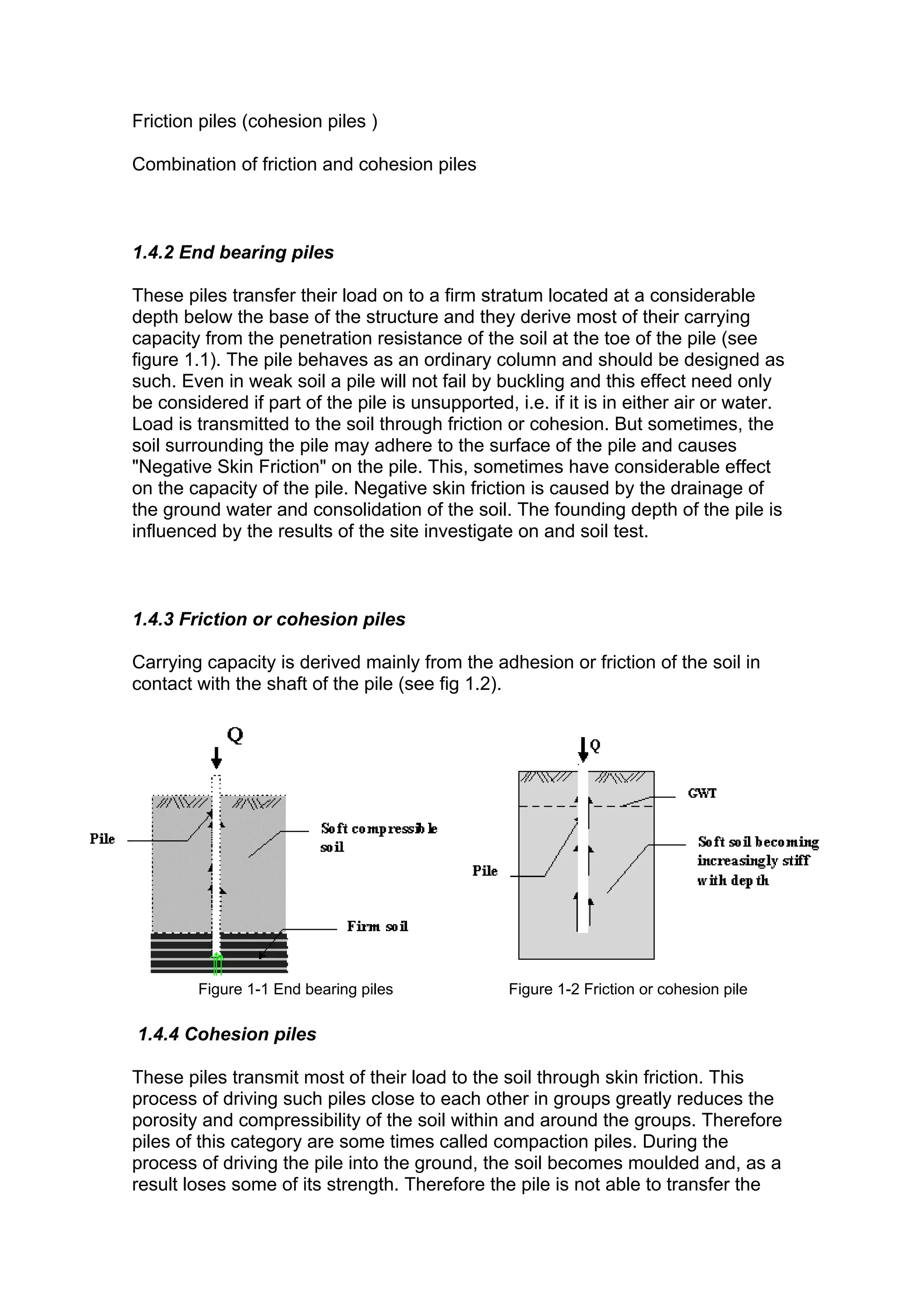 Design of pile foundation | PDF