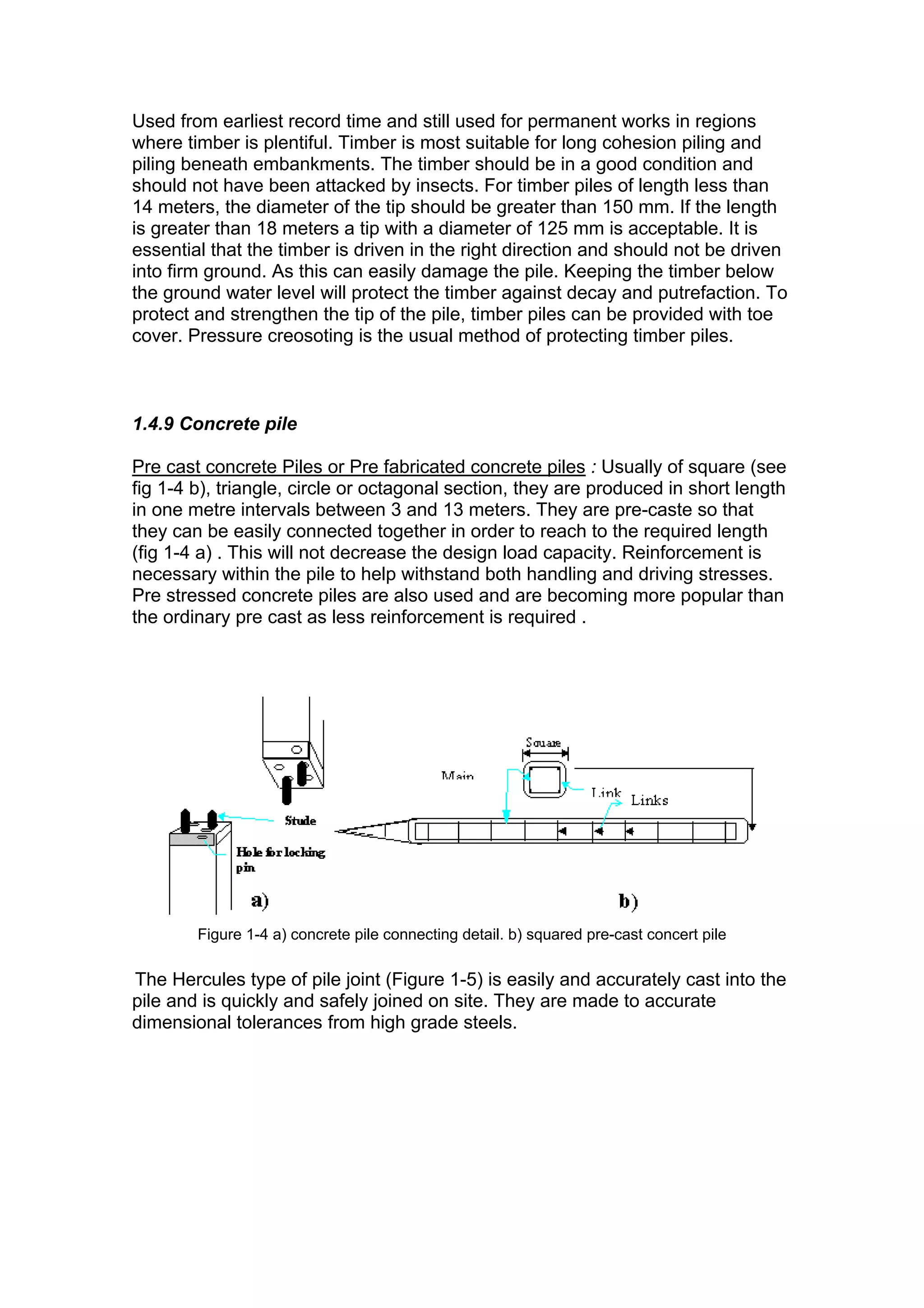 Design of pile foundation | PDF