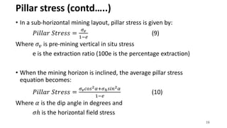 Design of Pillars in miningengineering .pdf
