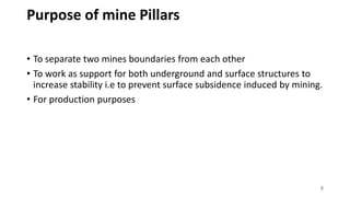 Design of Pillars in miningengineering .pdf
