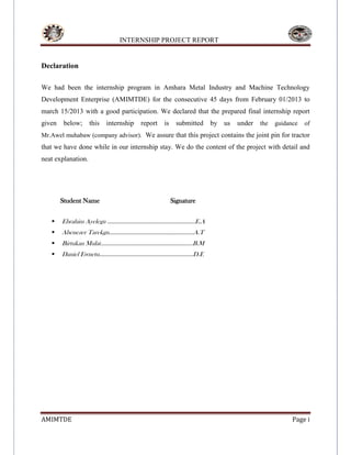 Design of pin project | PDF