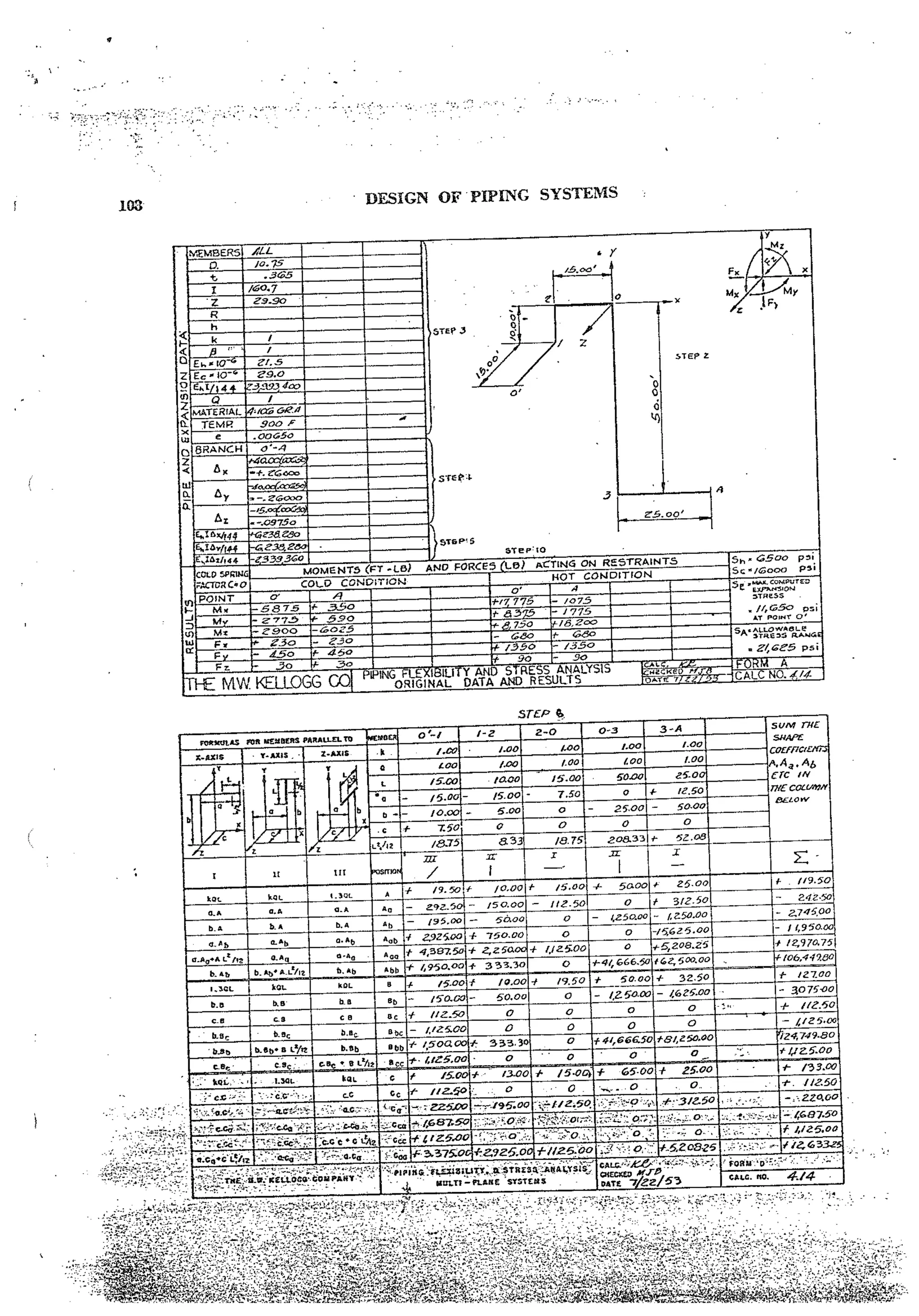 DESIGN OF PIPING SYSTEMS_02333333333333333 | PDF