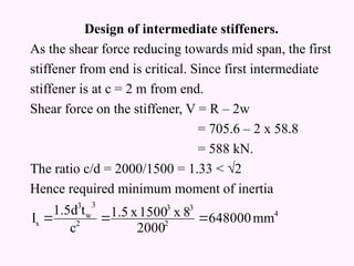Design of plate girder by LSM flexural cross section.ppt