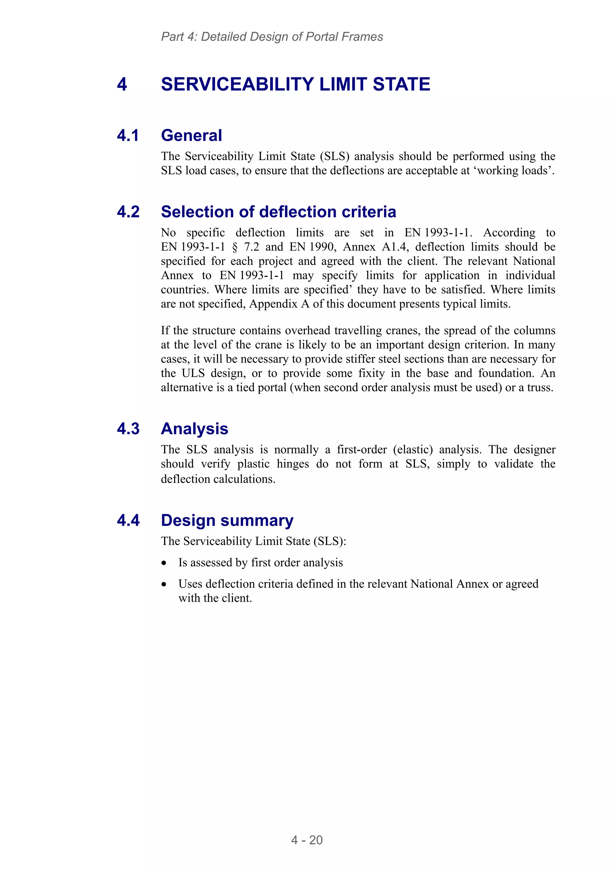 Design of portal frame structures | PDF