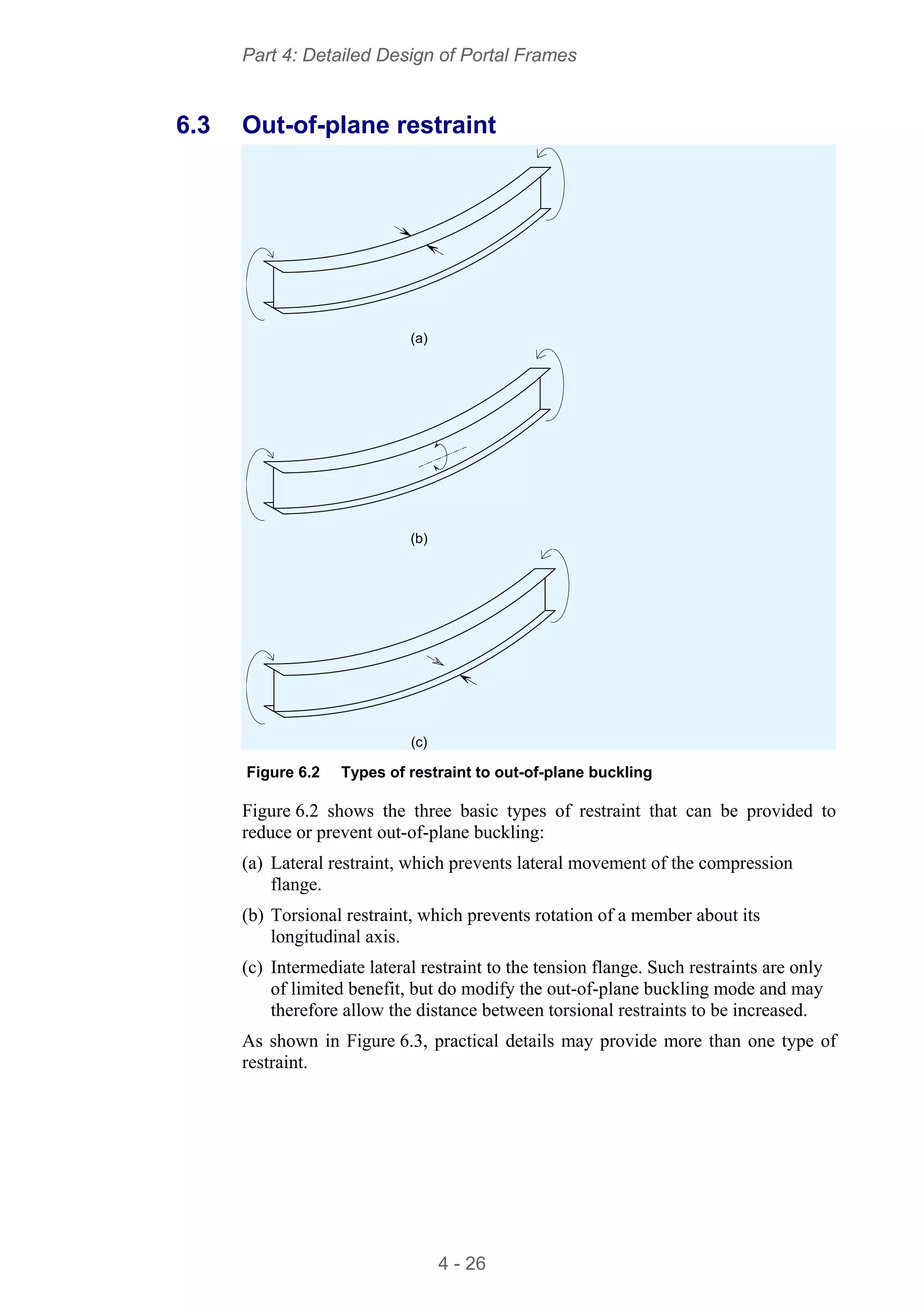 Design of portal frame structures | PDF