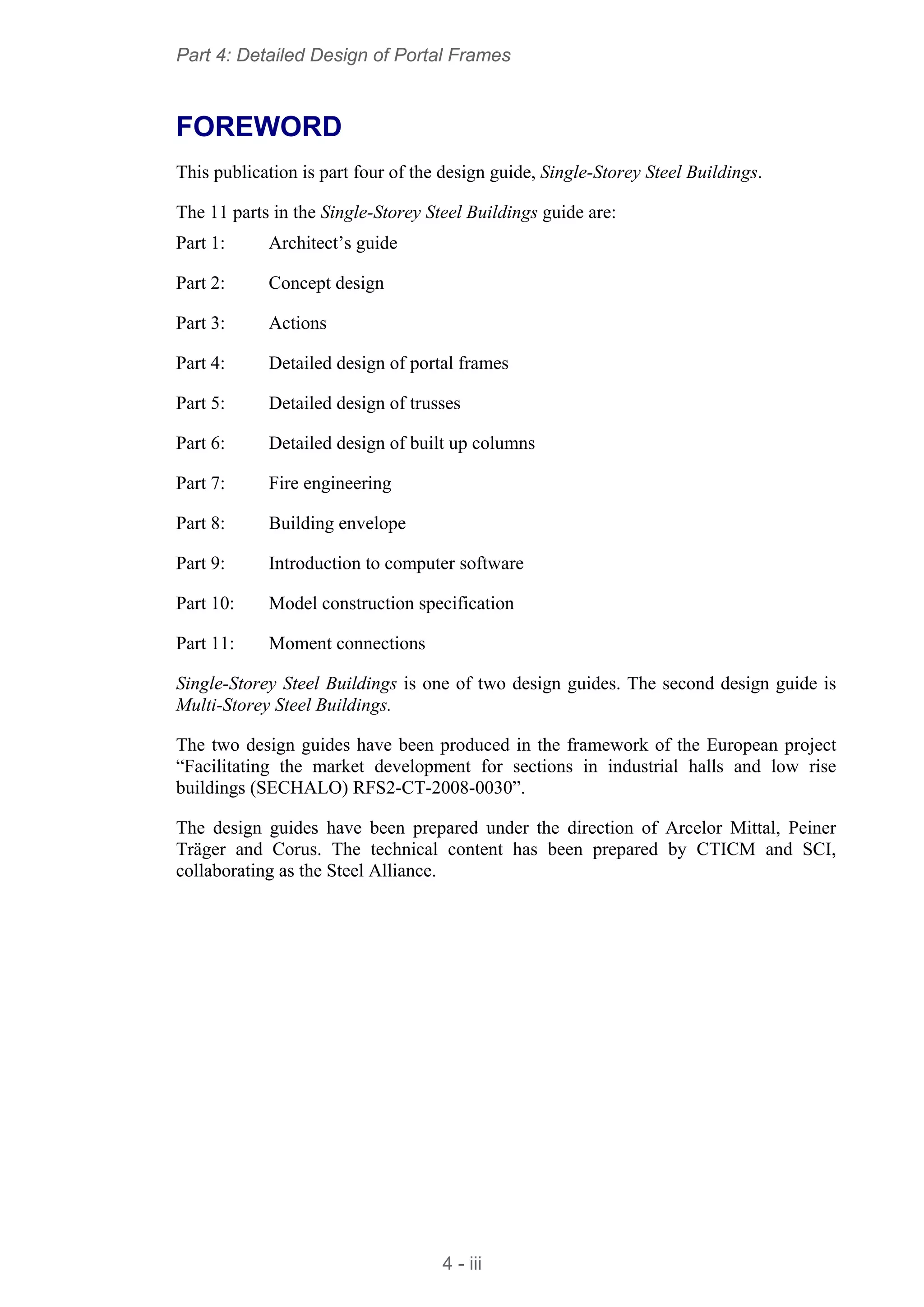 Design of portal frame structures | PDF