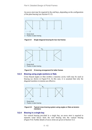 Design of portal frame structures | PDF