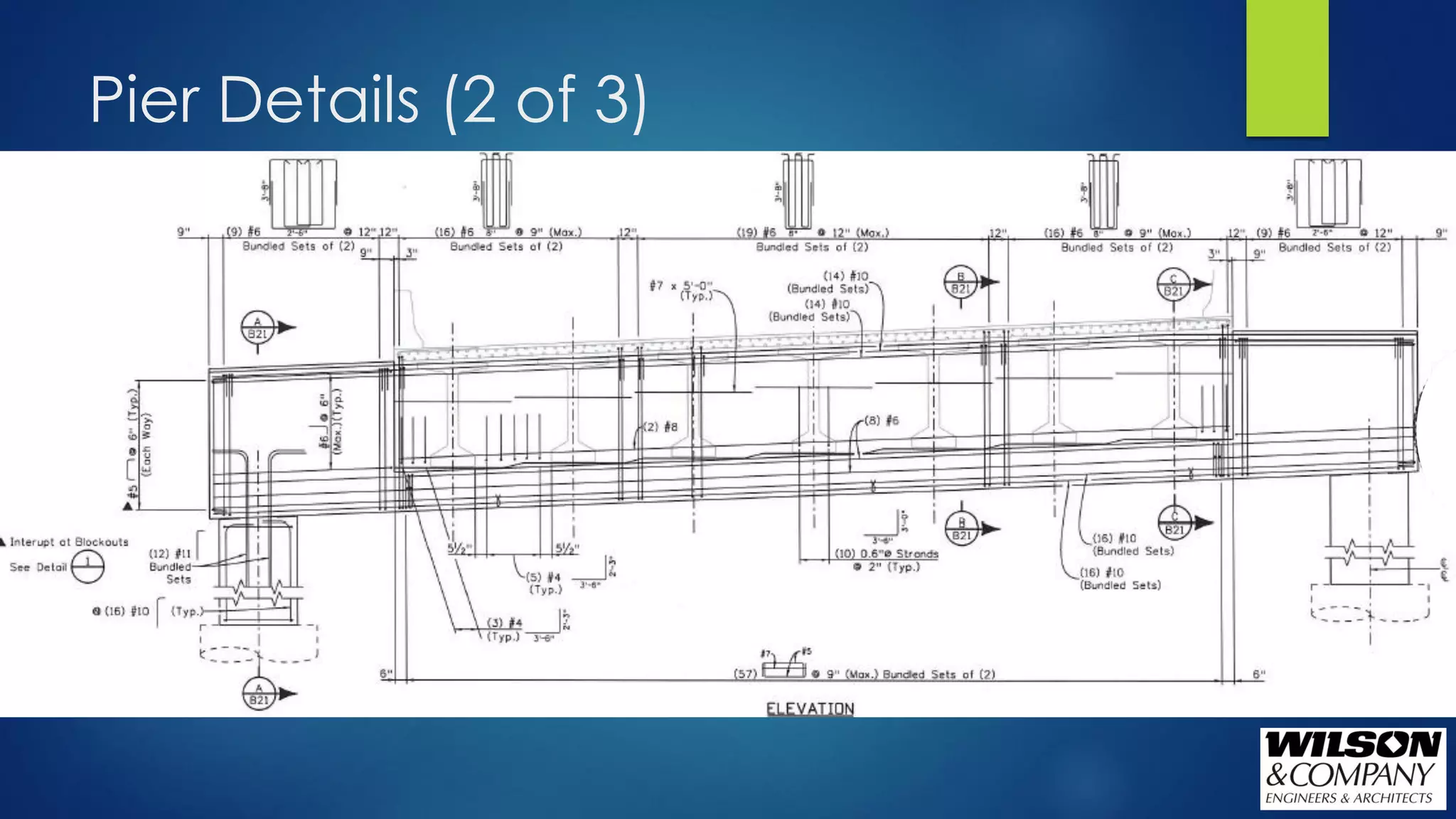 Design of post tensioned straddle beam for bridge support | PDF