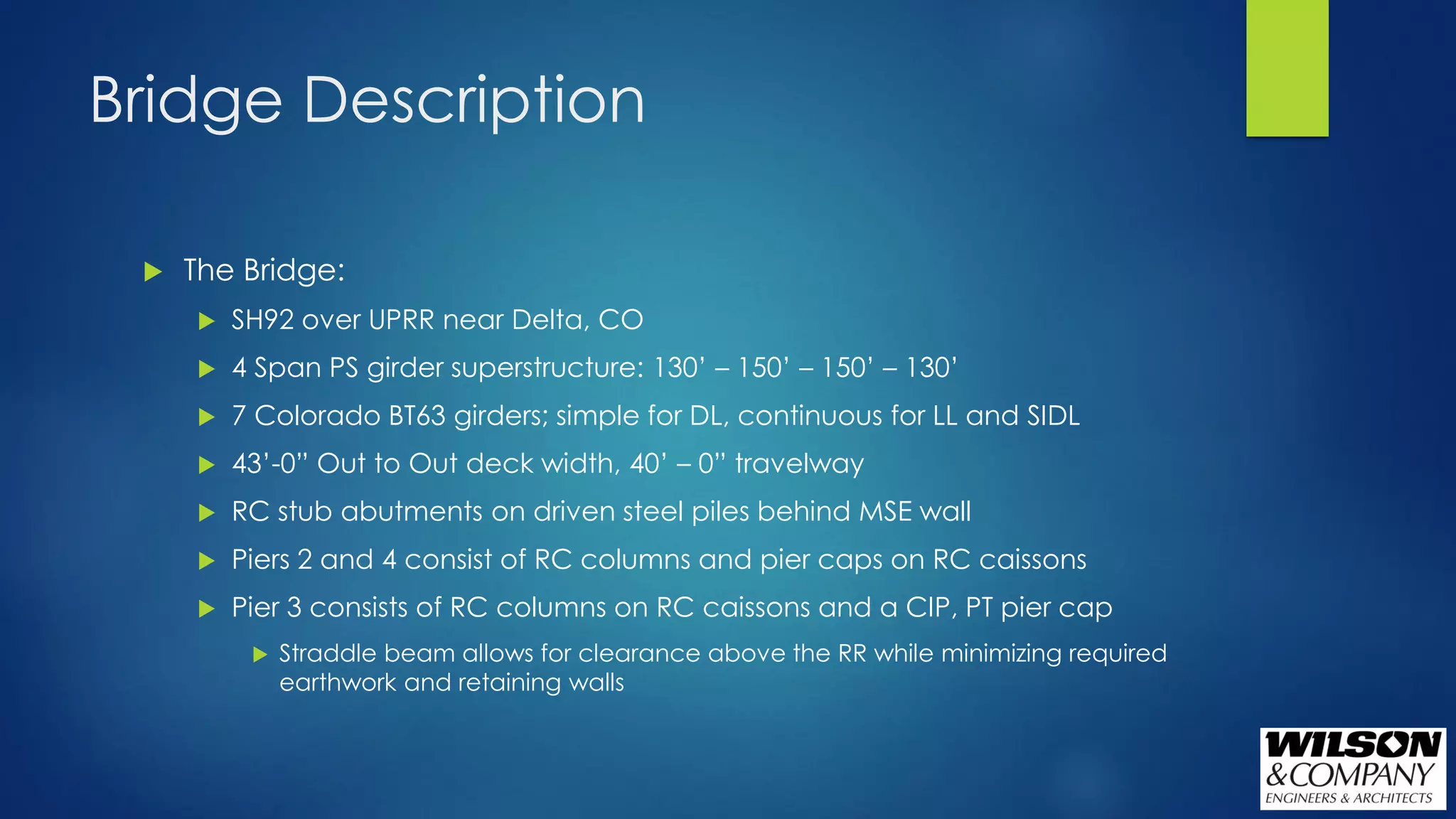 Design of post tensioned straddle beam for bridge support | PDF