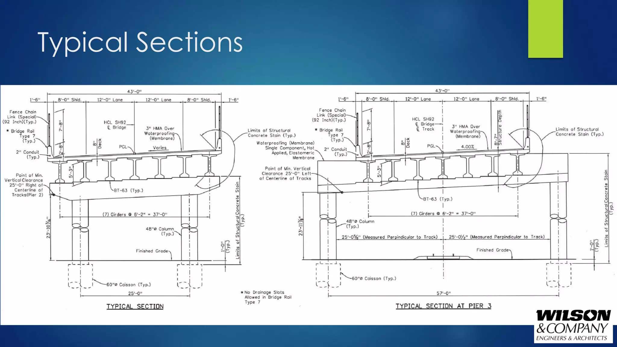 Design of post tensioned straddle beam for bridge support | PDF
