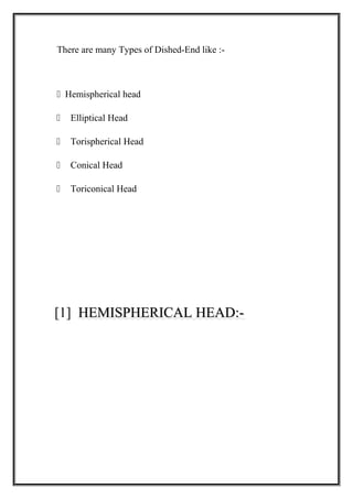 Design of pressure vessel | DOC