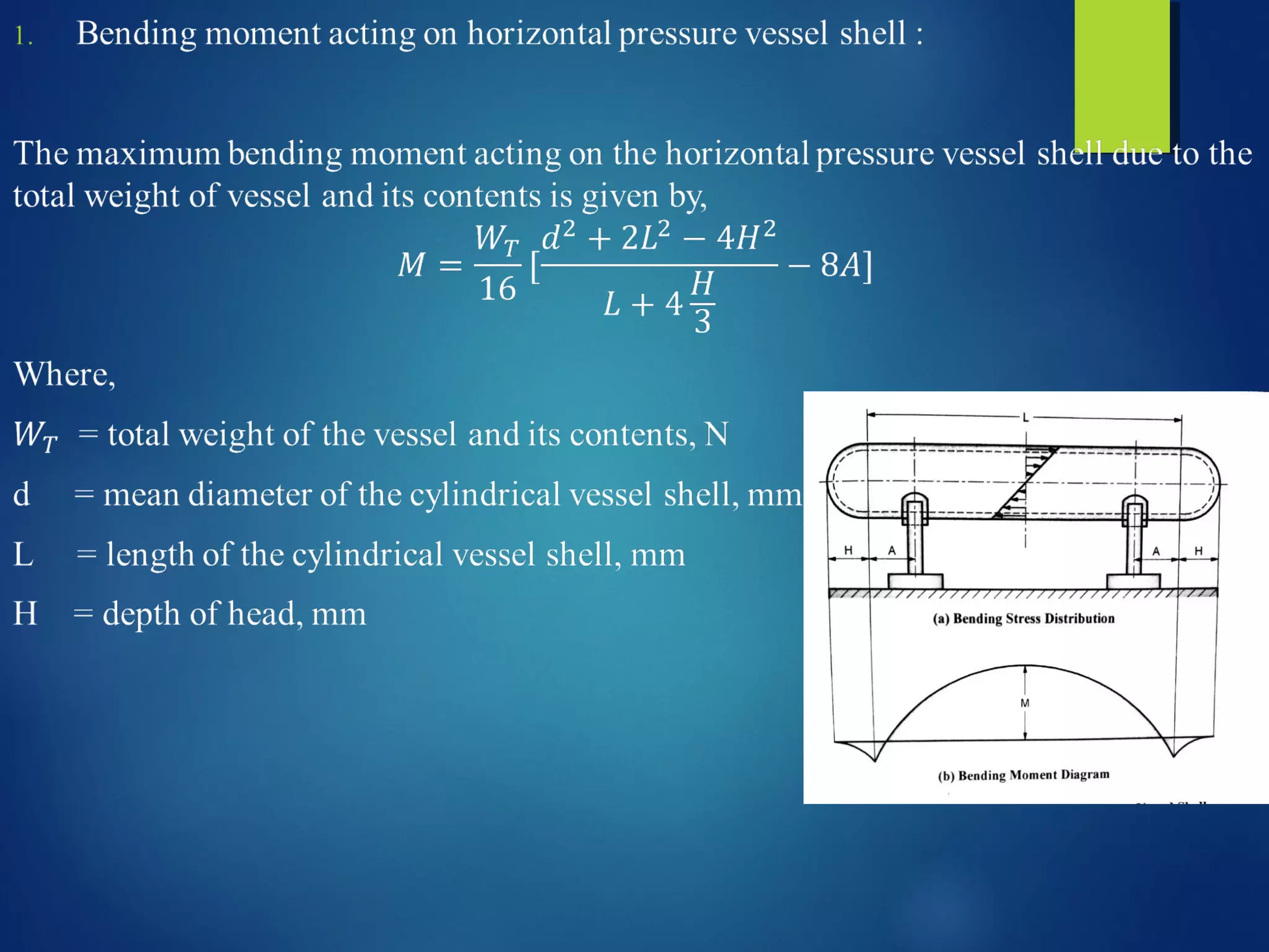 Design of pressure vessel | PPT