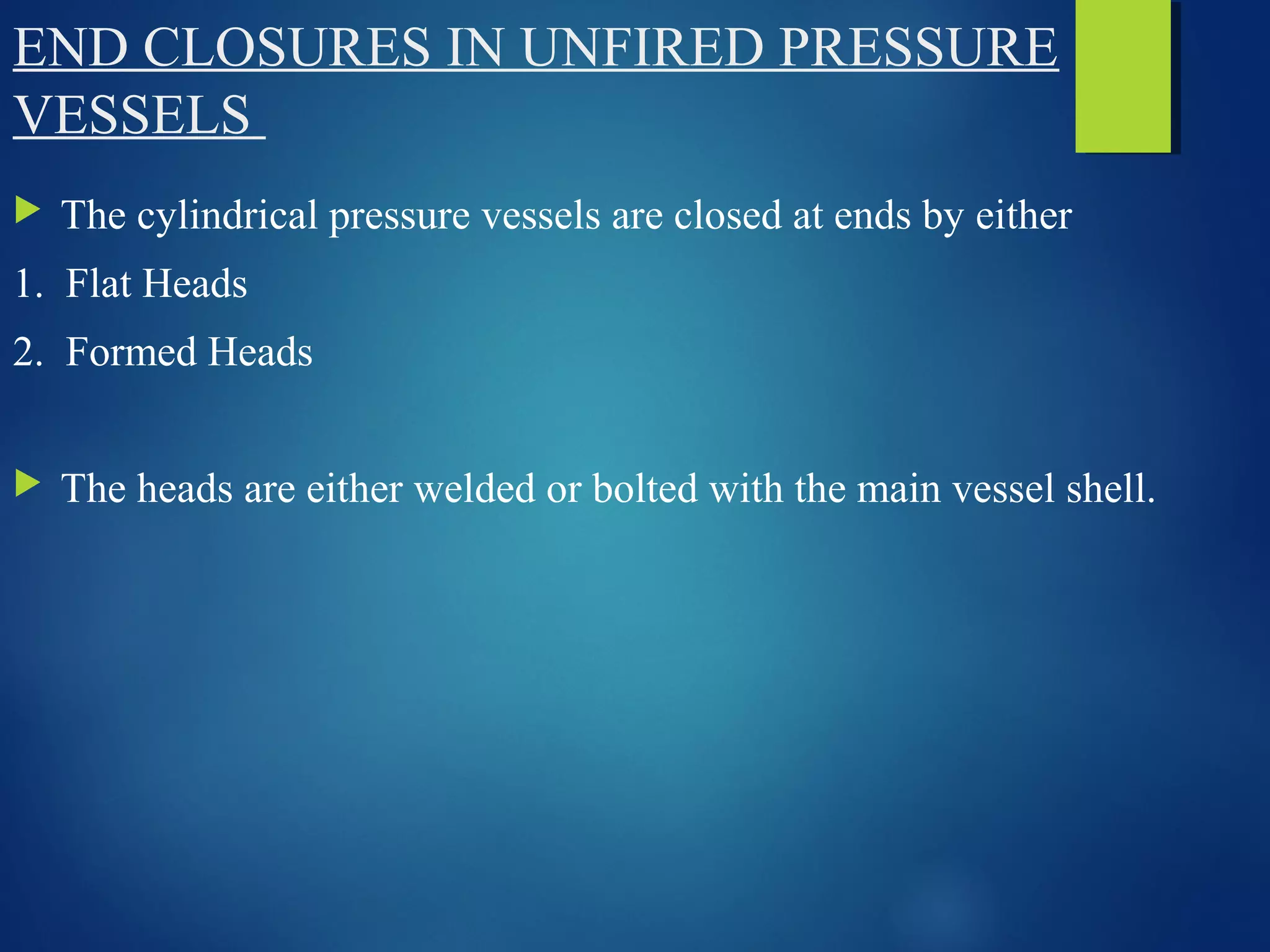 Design of pressure vessel | PPT