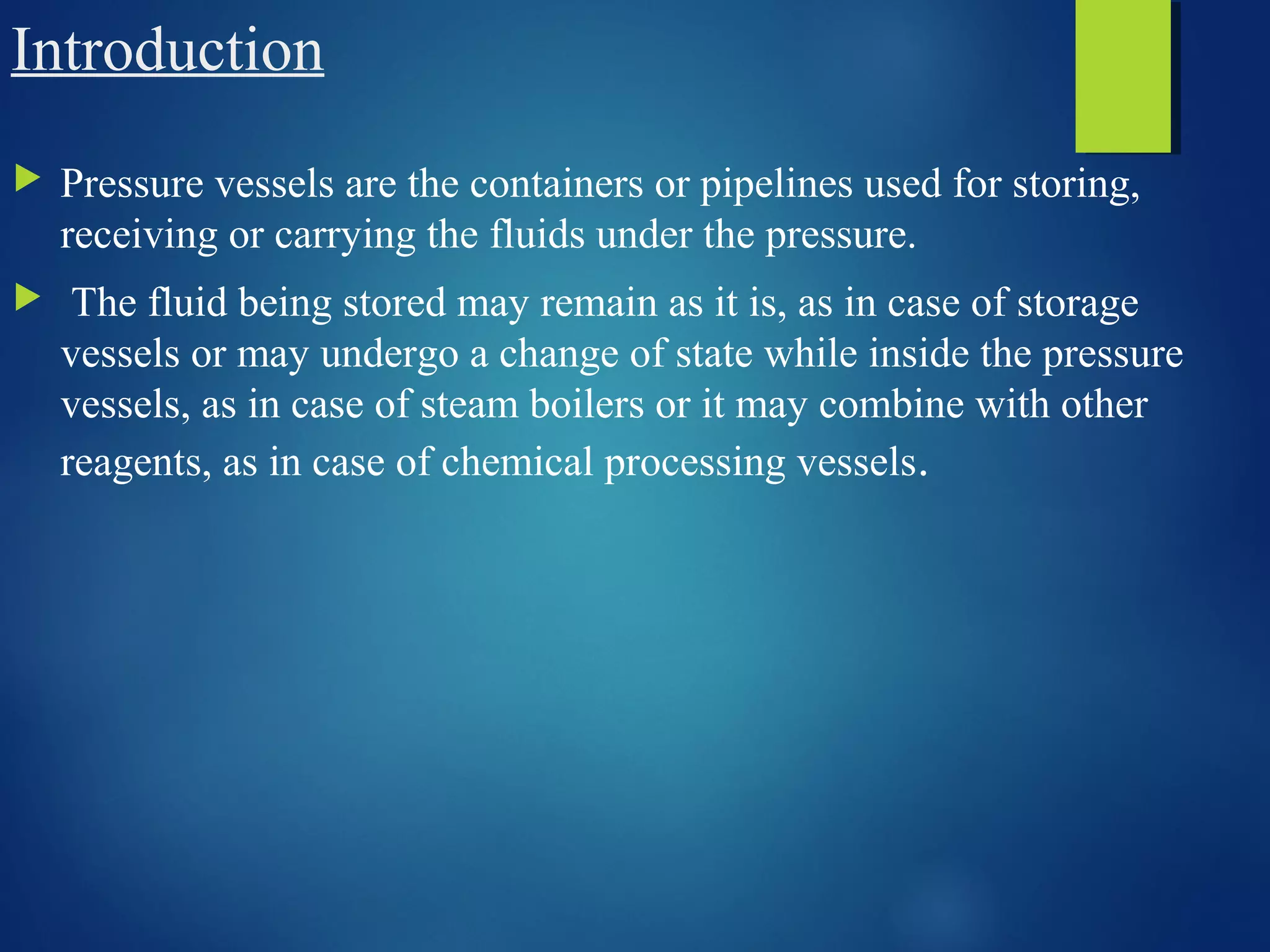 Design of pressure vessel | PPT