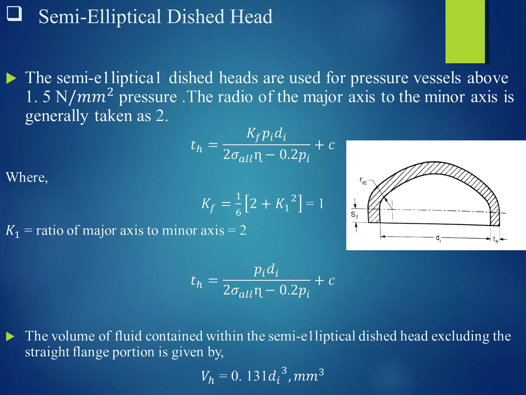Design of pressure vessel | PPT