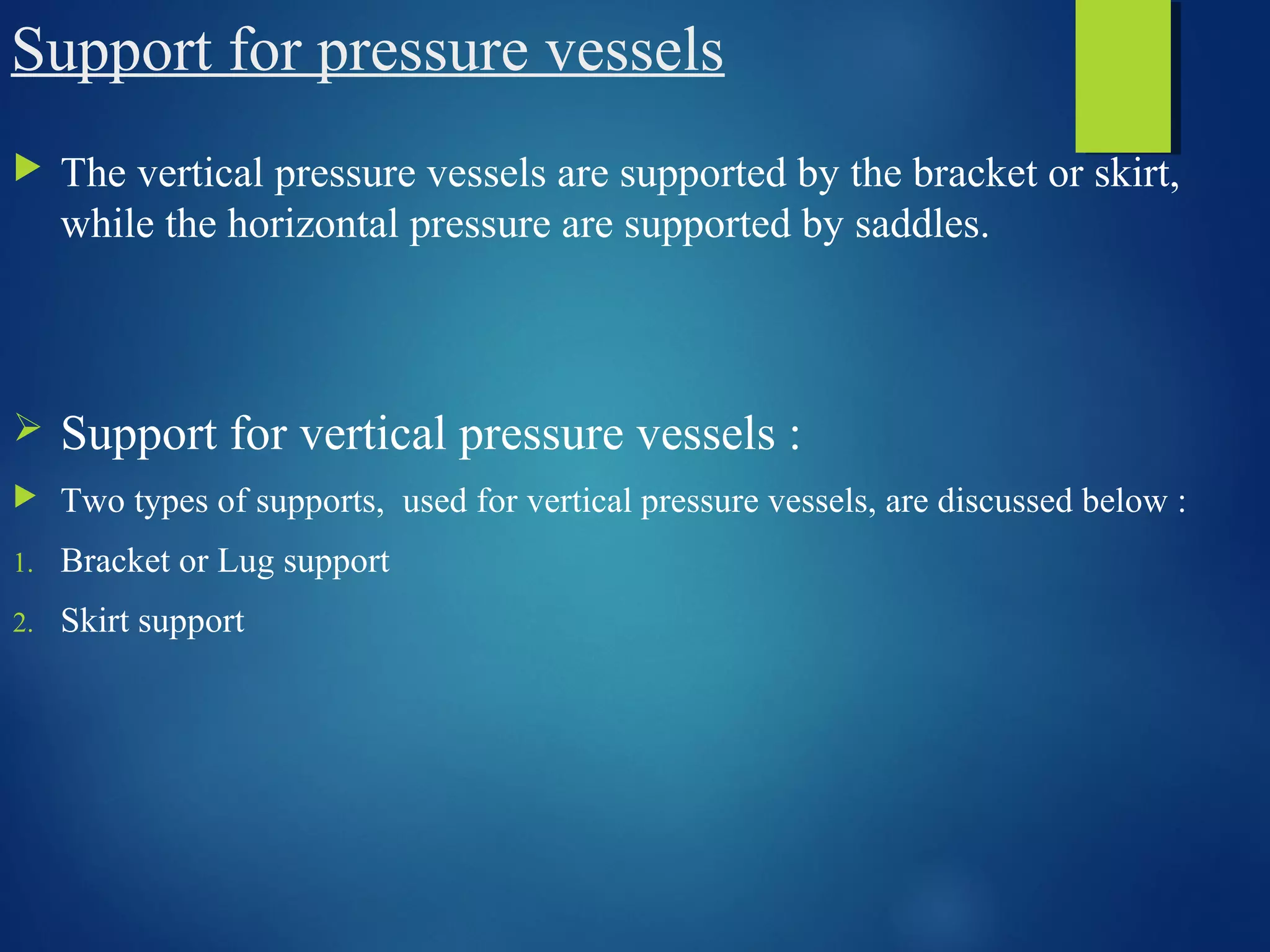 Design of pressure vessel | PPT