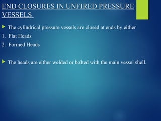 Design of pressure vessel | PPT