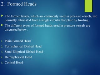 Design of pressure vessel | PPT