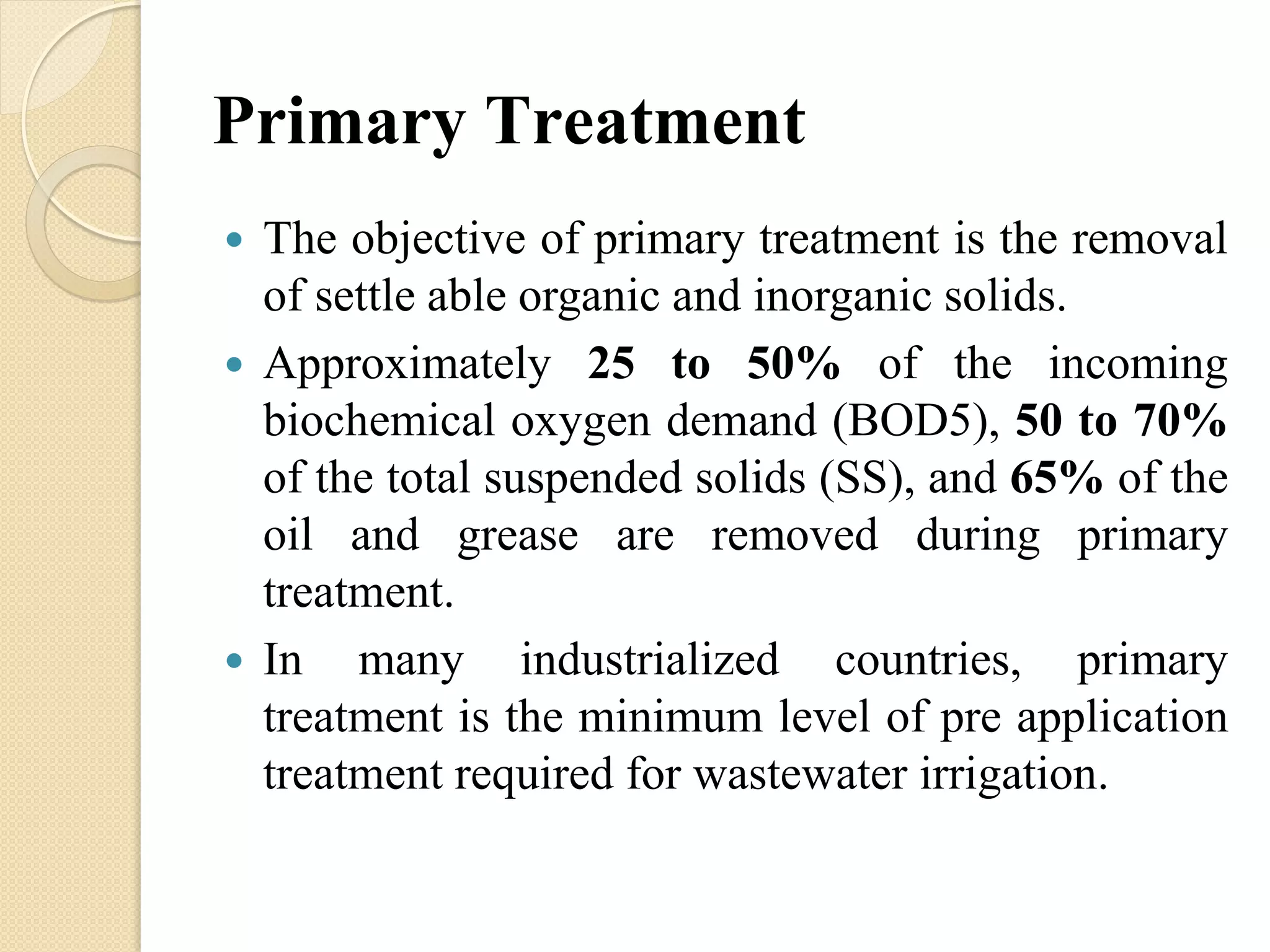 Design of primary treatment plant | PPT