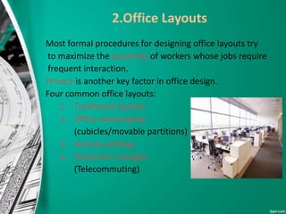 Design of process layout | PPTX