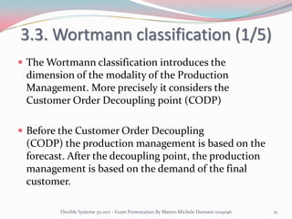 Design of Production Systems: Types & Main Processes | PPTX