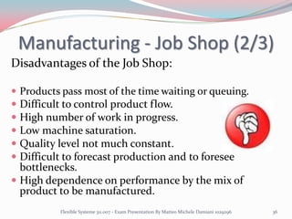 Design of Production Systems: Types & Main Processes | PPTX