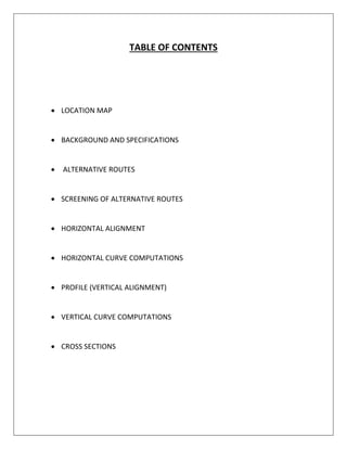 Design of proposed highway | PDF | Geography | Science