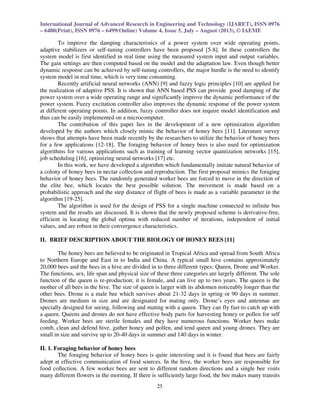 Design of pss using bees colony intelligence | PDF