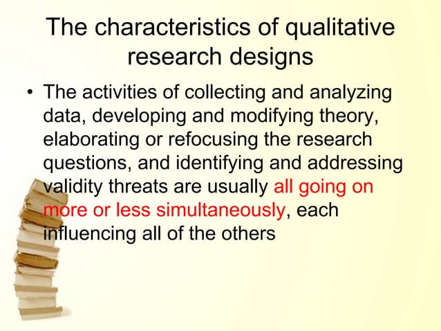 Design of qualitative research | PPTX