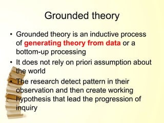 Design of qualitative research | PPTX