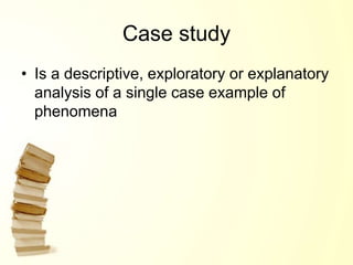 Design of qualitative research | PPT