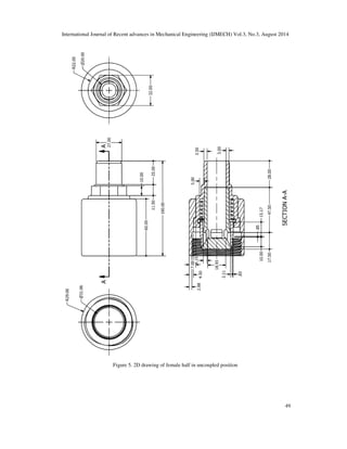 Design of quick connect disconnect hydraulic coupling | PDF