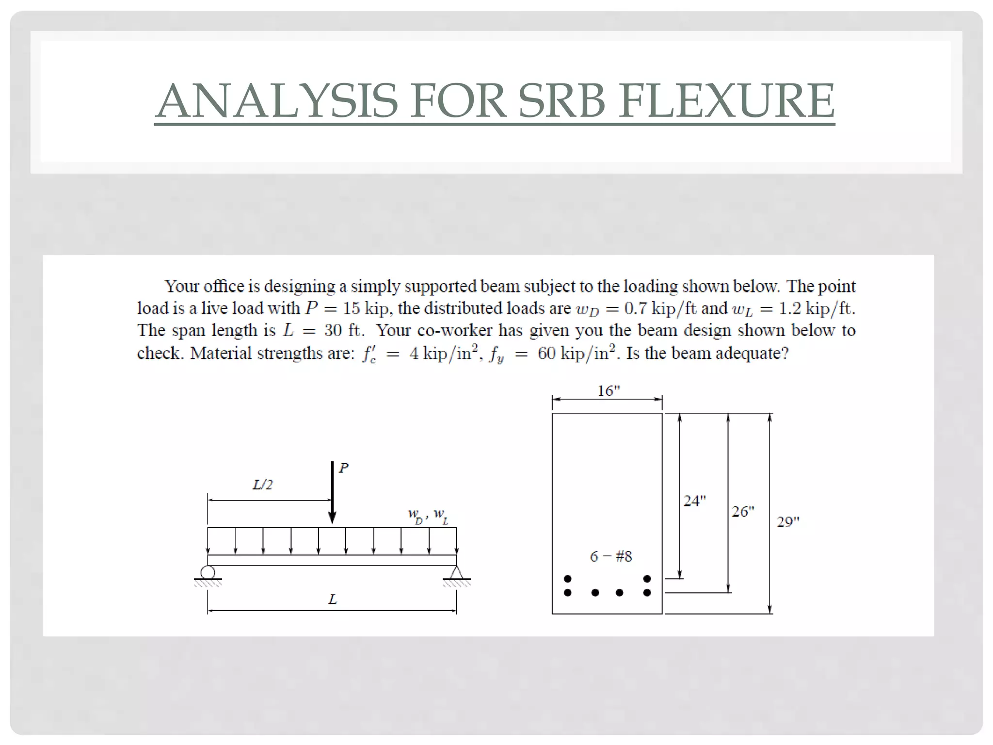 Design of R.C.C Beam | PPTX