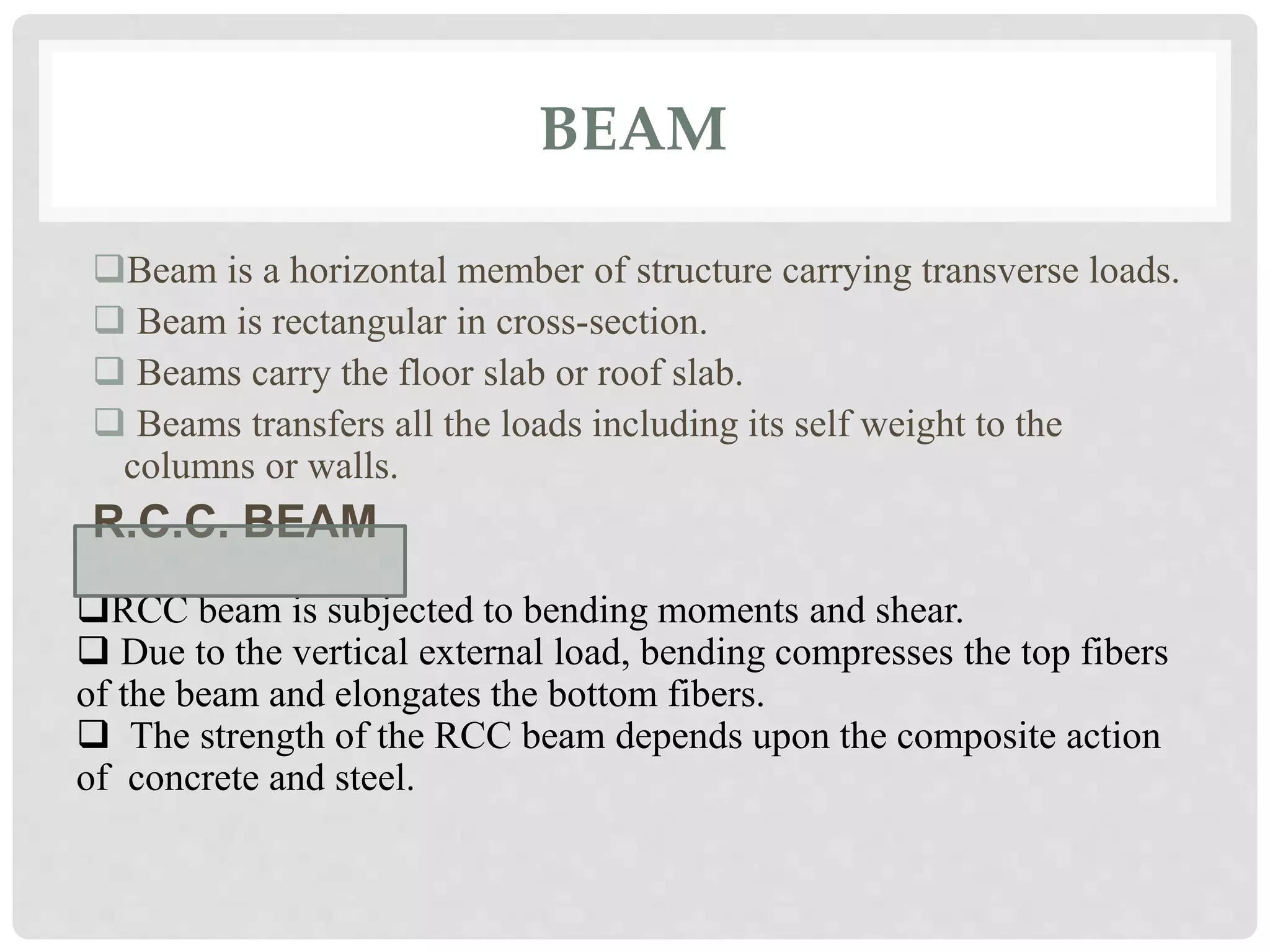 Design of R.C.C Beam | PPTX